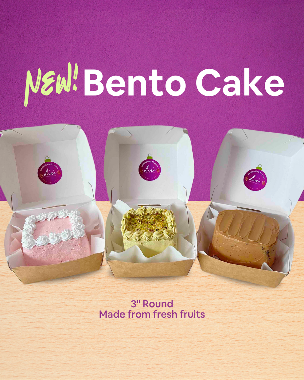 Bento Cake – Lia's Cakes In Season